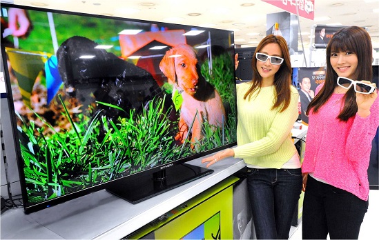 [포토]국내산 55형 3d Full Hd Led Tv가 100만원대