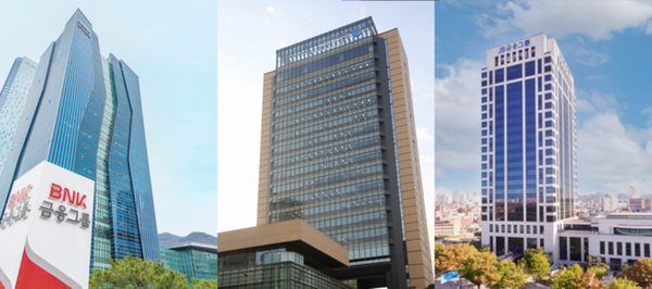 BNK·JB, 상반기 호실적에 방긋…성장통 겪는 DGB
