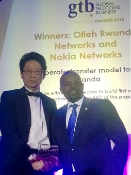 KT, 통신불모지 르완다 LTE 망 구축…'GTB 혁신상' 수상