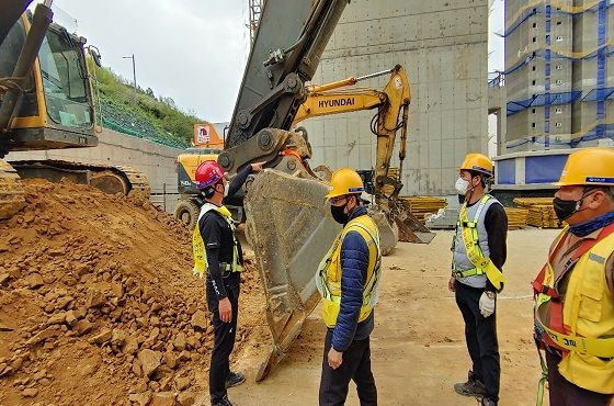 부영주택, 건설기계‧장비 점검 실시